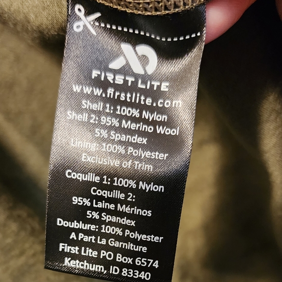 First Lite | Jackets & Coats | First Lite Sawtooth Wool Hybrid Jacket ...